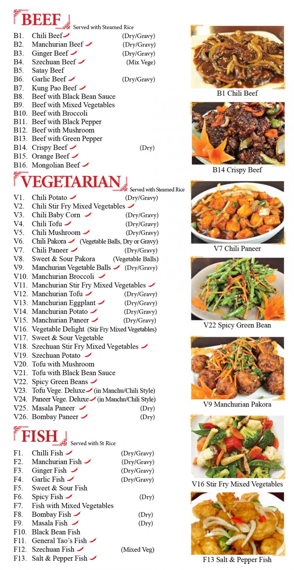 Menu | Hakka Pavilion